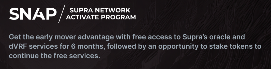 SNAP (Supra Network Activate Program) Affiliate Program | by ...