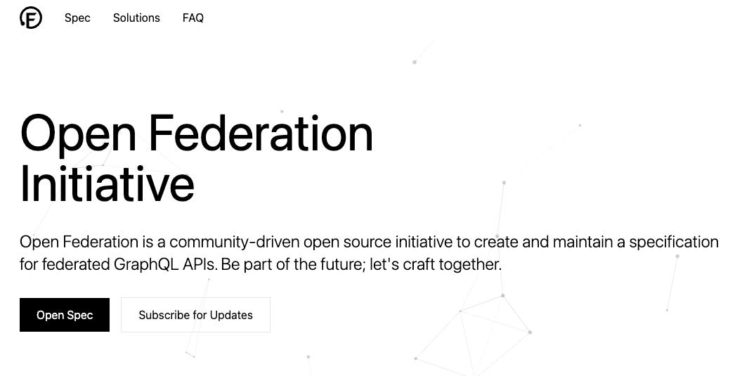 Open Federation — a MIT-Licensed specification to build federated GraphQL APIs | by Stefan 🚀 ...