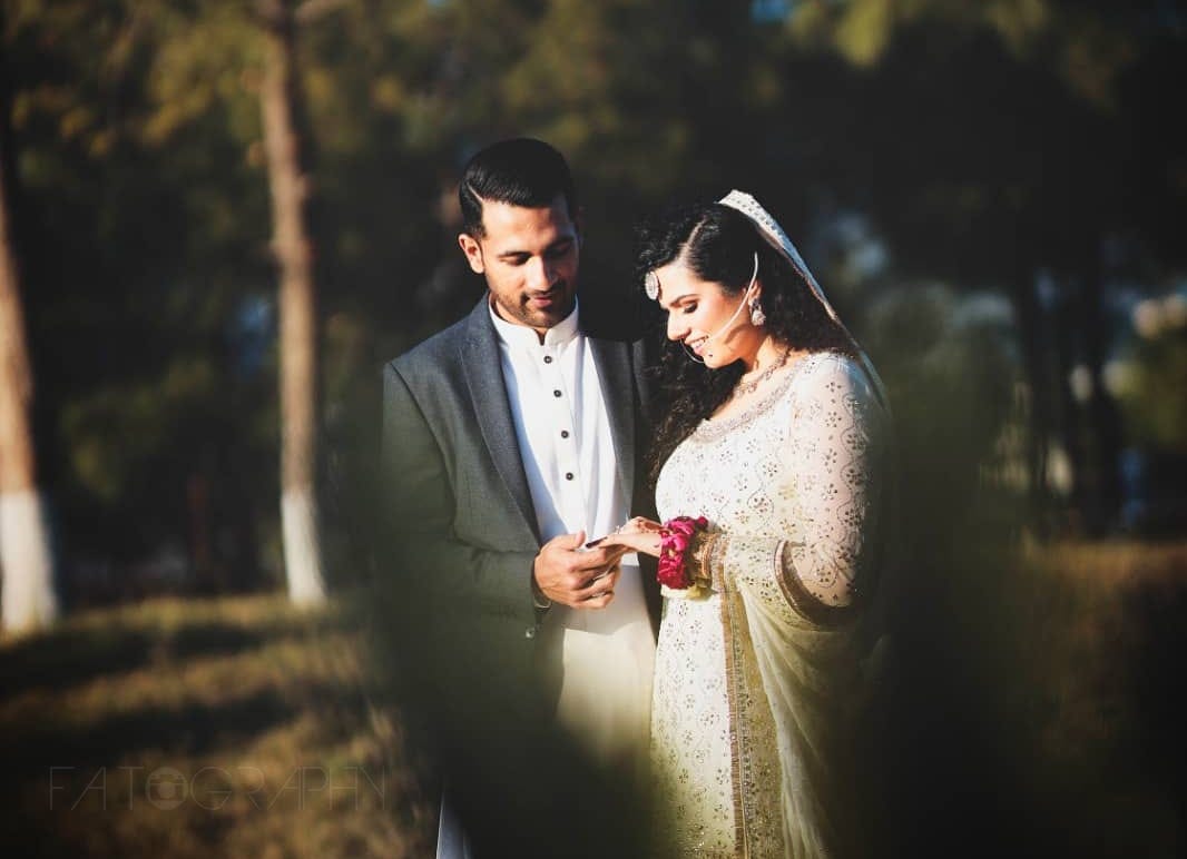Pakistani Romantic Wedding Couples