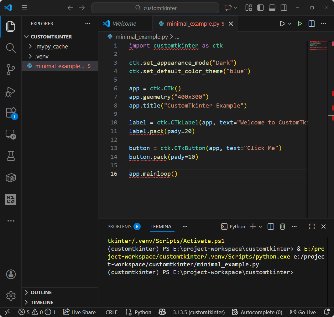 CustomTkinter: Modern Python GUI Made Simple | by Dr. Shouke Wei | Jan, 2026 | Medium