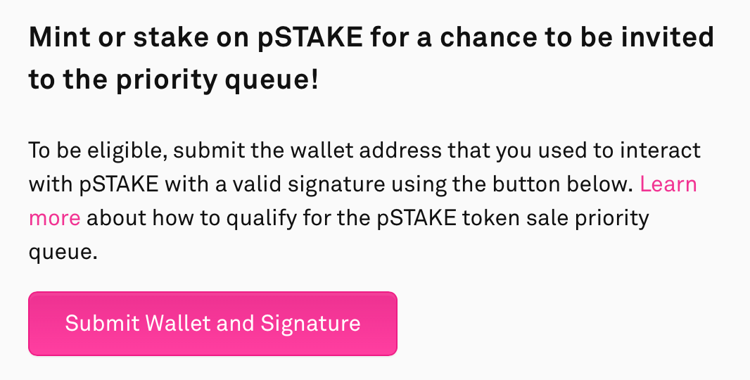 Как получить приоритетную очередь PSTAKE на Coinlist (не гарантия получения) | by BlockSide | Medium