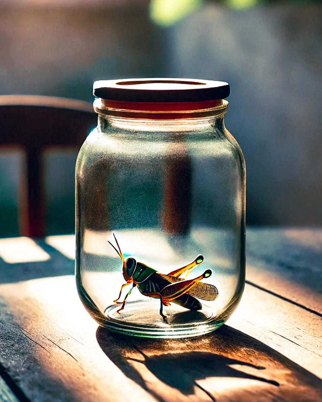 Bound by Glass: The Tale of the Grasshopper in the Jar | by True North ...