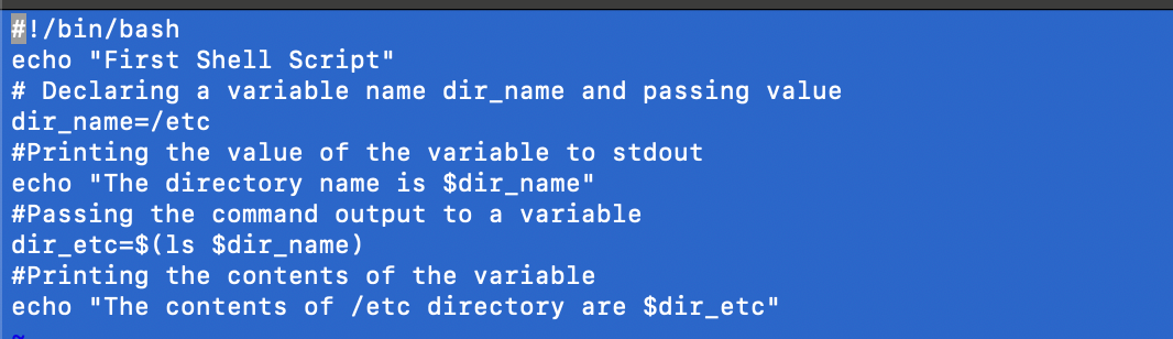 Introduction to shell scripting:. what is a shell ? The program that ...