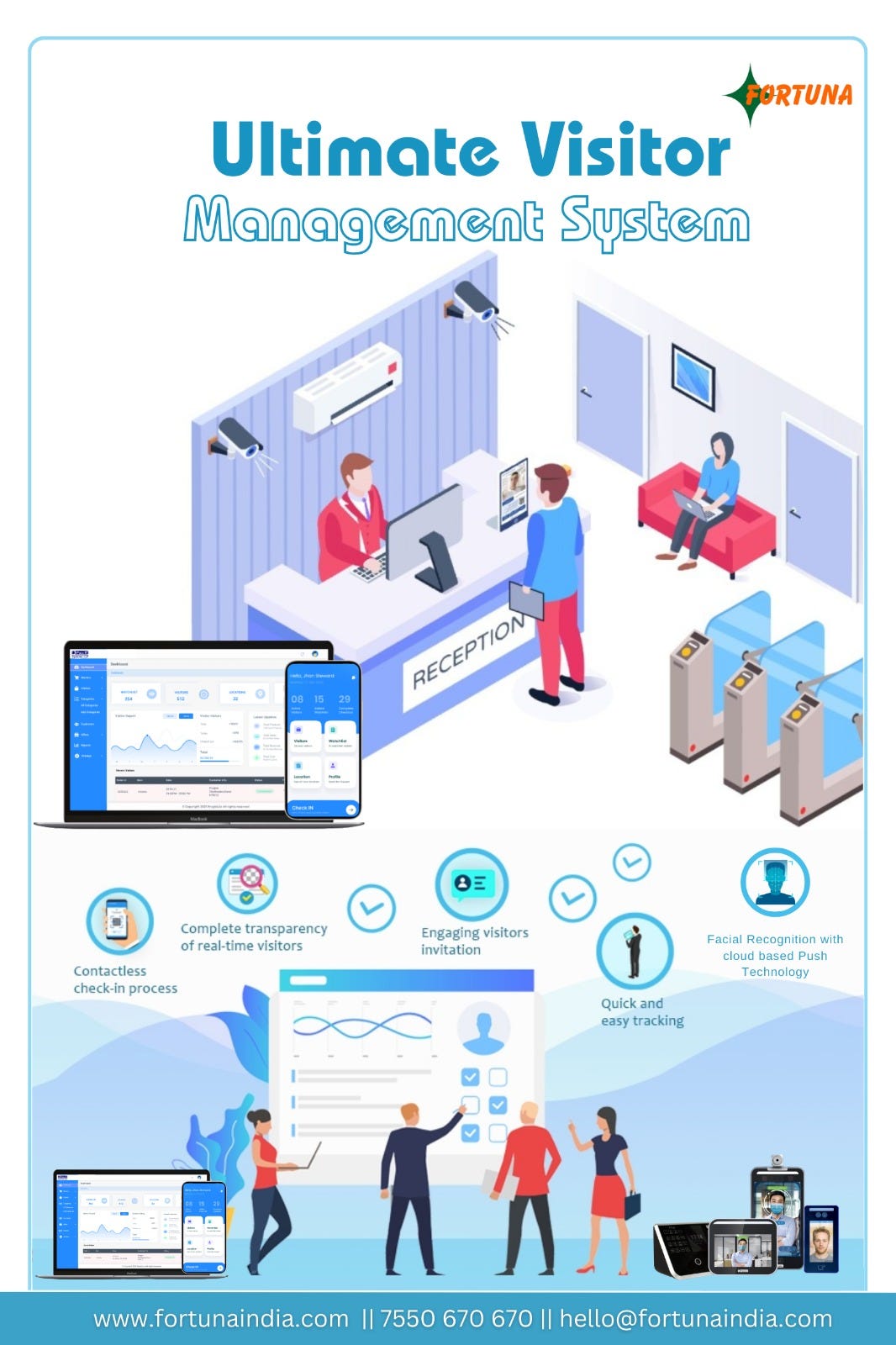 🚀Visitor Management Systems & Solutions🚀 for all kinds of industries👇 Need for a perfect visitor ...