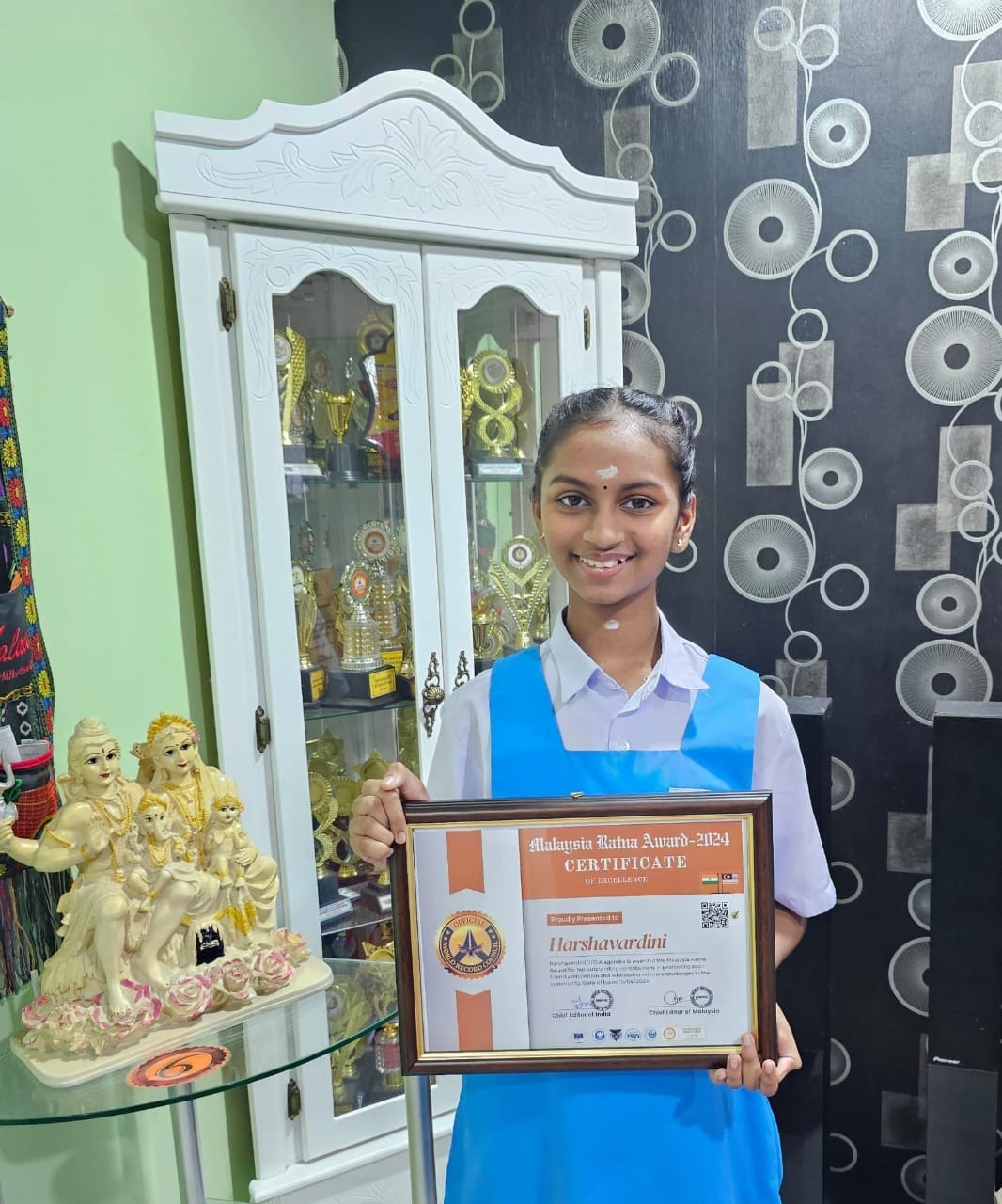 A. Harshavardini Receives Prestigious Malaysia Ratna Award 2024 | by ...