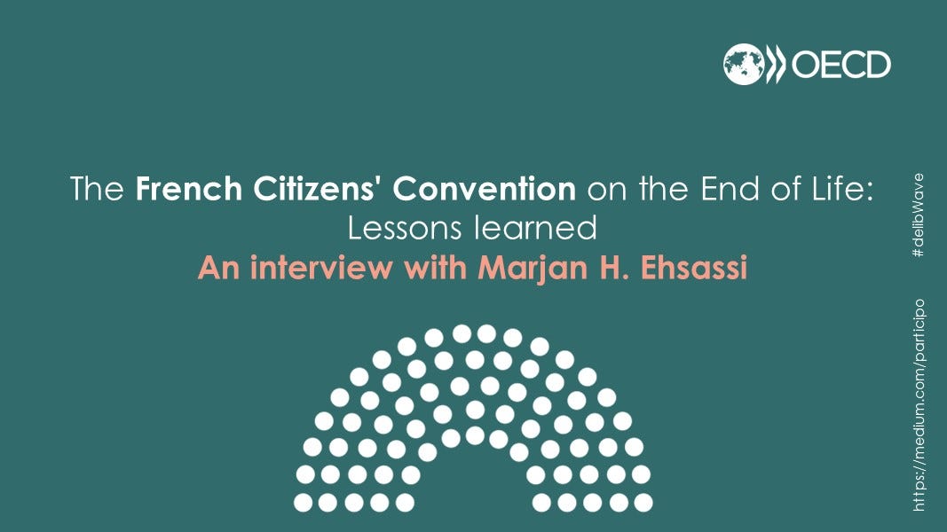The French Citizens’ Convention on the End of Life: Lessons learned ...