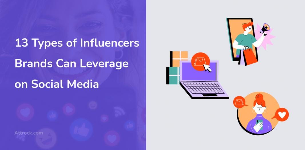13 Types of Influencers Brands Can Leverage on Social Media | by Gaurav ...