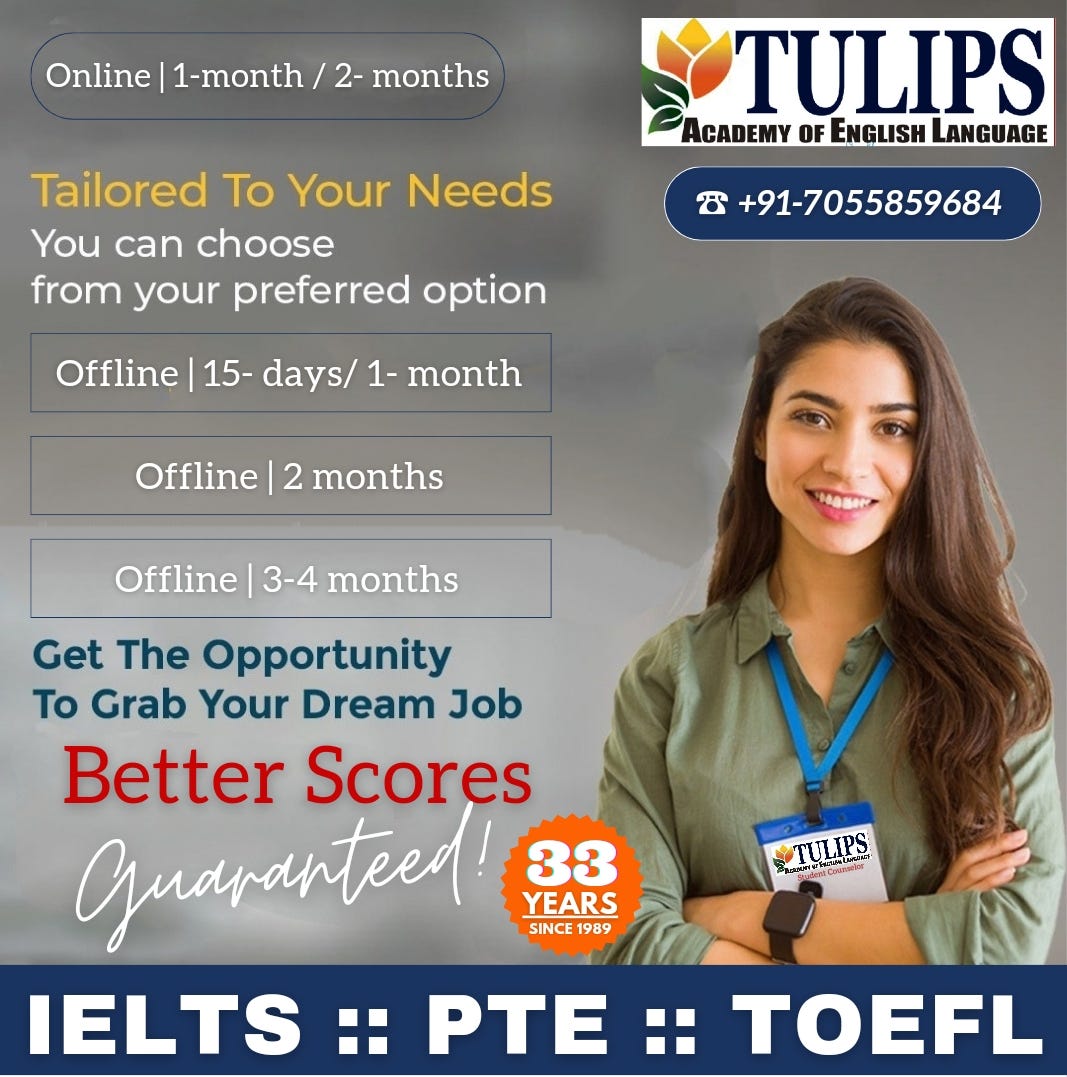 Are you dreaming of studying abroad? Search no more – the PTE/ IELTS/TOEFL exam is your gateway ...