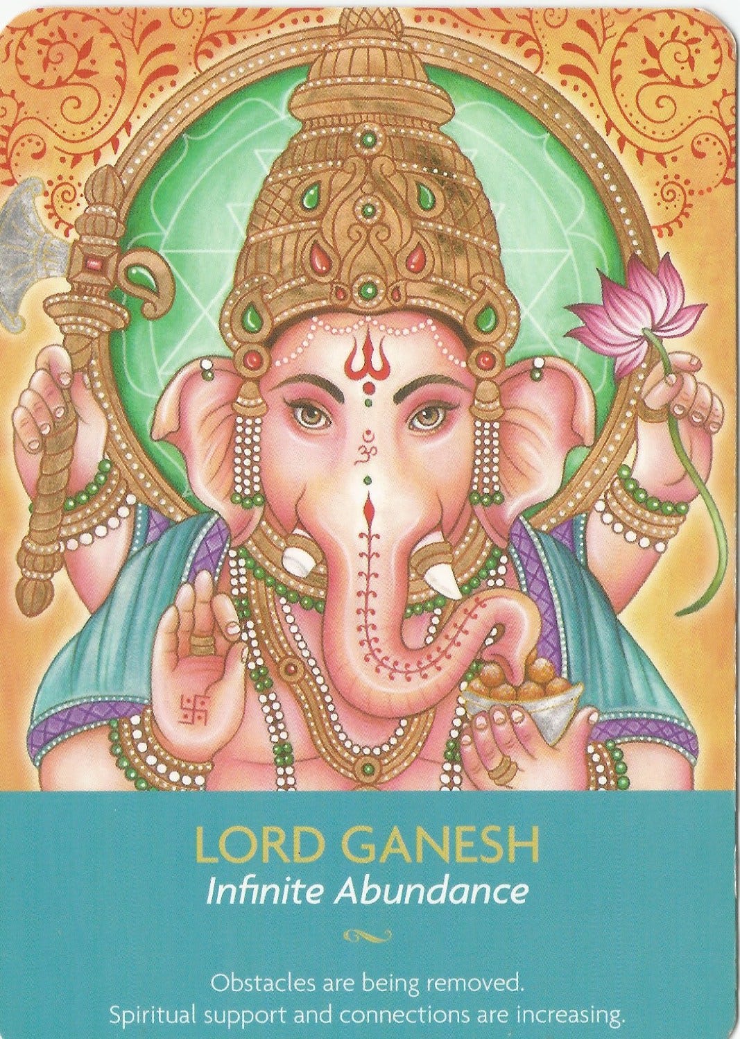 Lord Ganesh — Infinite Abundance. Your daily Oracle Card | by ...