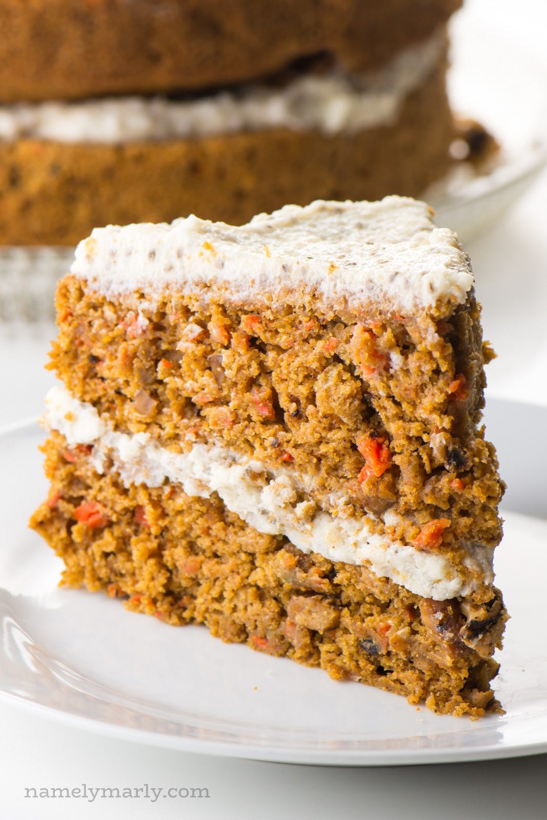 Skinny Carrot Cake with Cream Cheese Icing | by Hadrian Nataprawia | Medium