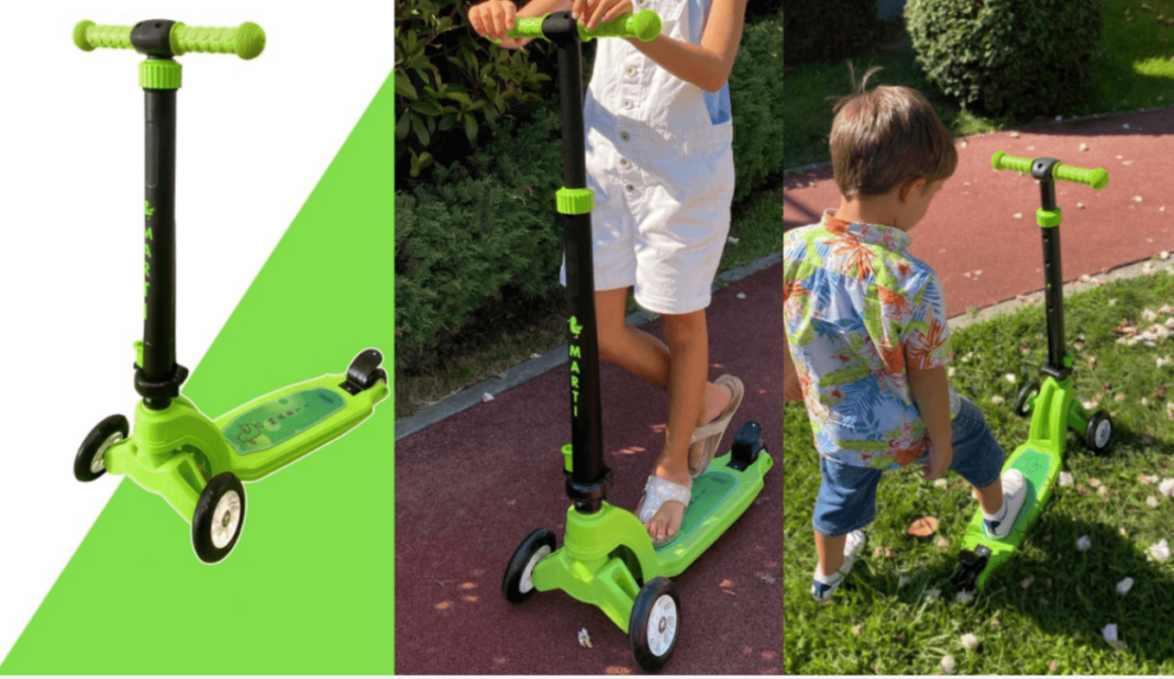 Martı Tech Introduces Mini Green Kids Scooter | by Martı | Medium