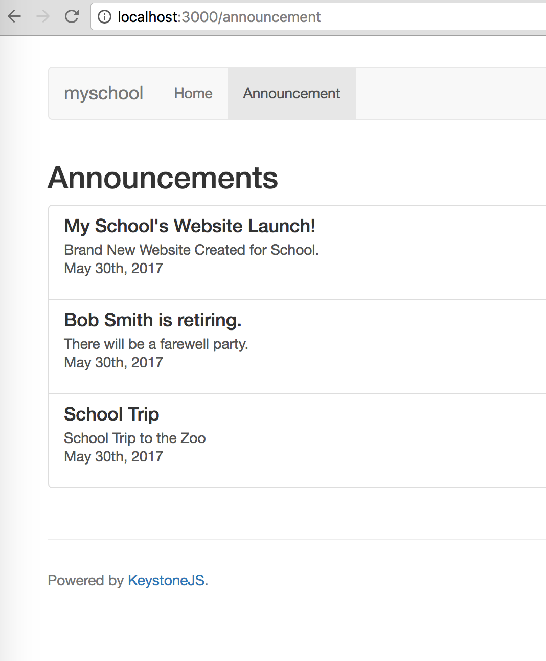 KeystoneJS, A Javascript CMS (Part 4— Accessing Data) | by Shivendra Odean | Medium