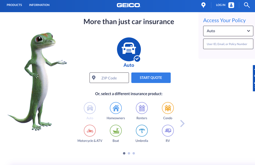 Usability Competitive Analysis: Geico | by Vanessa Nicole Ortiz | Medium