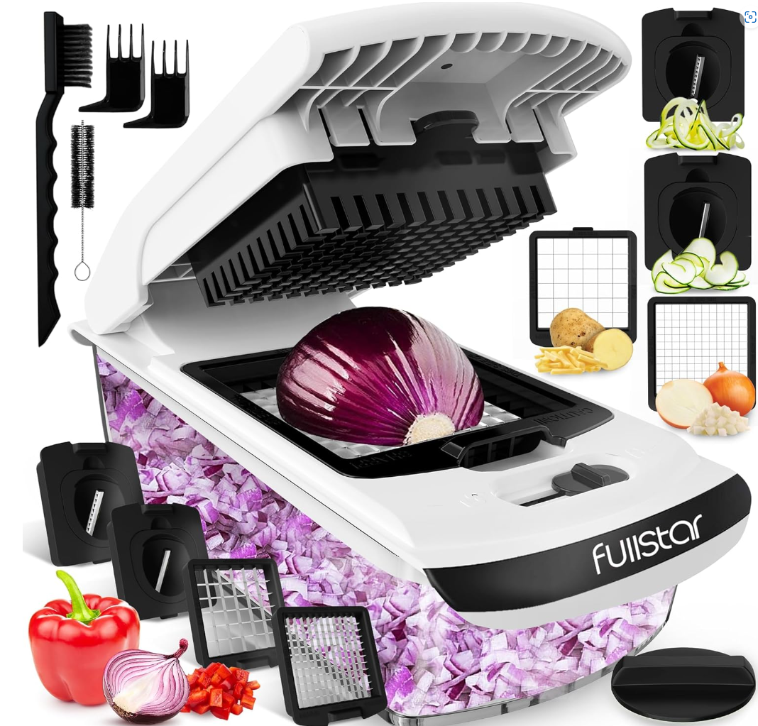 Ultimate Kitchen Companion: The 4-in-1 Fullstar Vegetable Chopper for ...