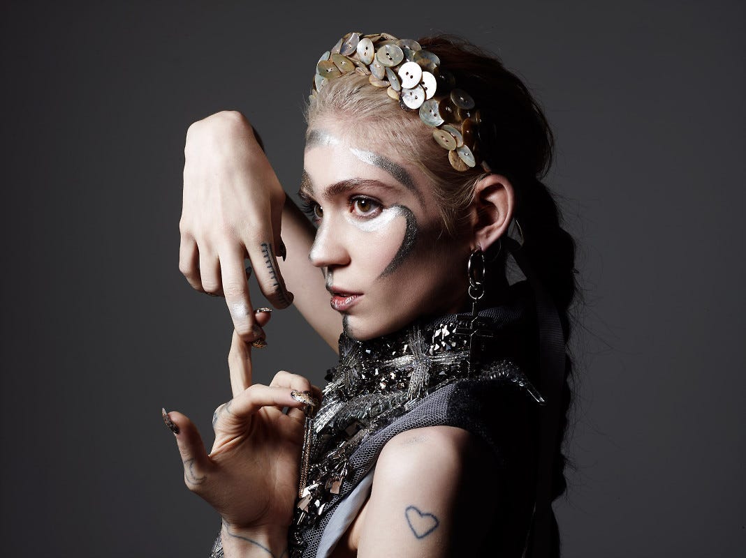 Grimes x Gucci. Should musics electro-pop queen aim to… | by Liv ...