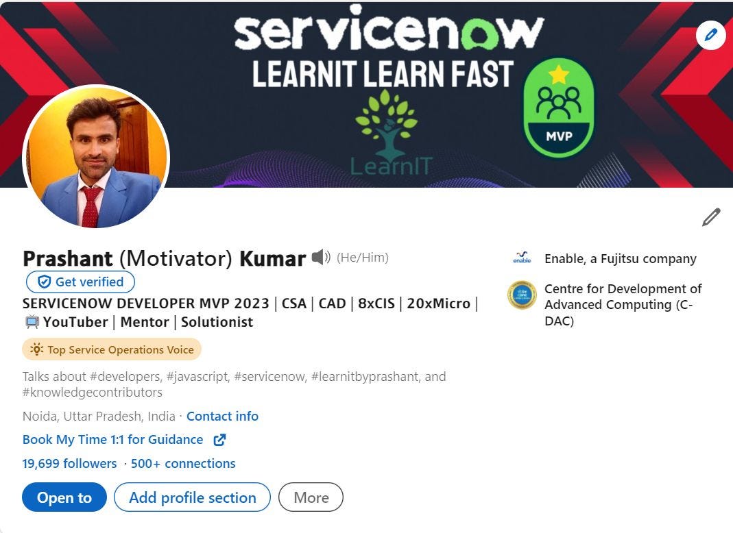 Top Service Operations Voice - Prashant Kumar LearnIT - Medium