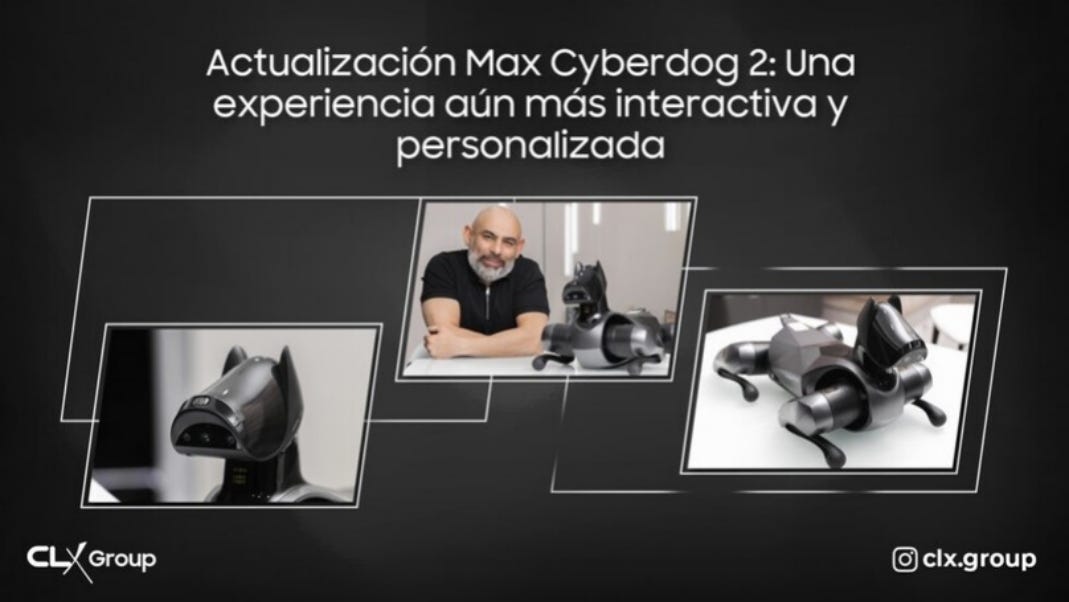 Actualización Max Cyberdog 2: Una experiencia aún más interactiva y ...