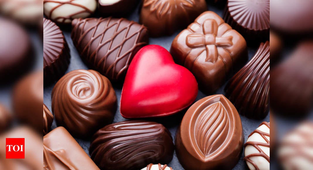 Happiness with choclates😍 Chocolate does contain a number of compounds ...