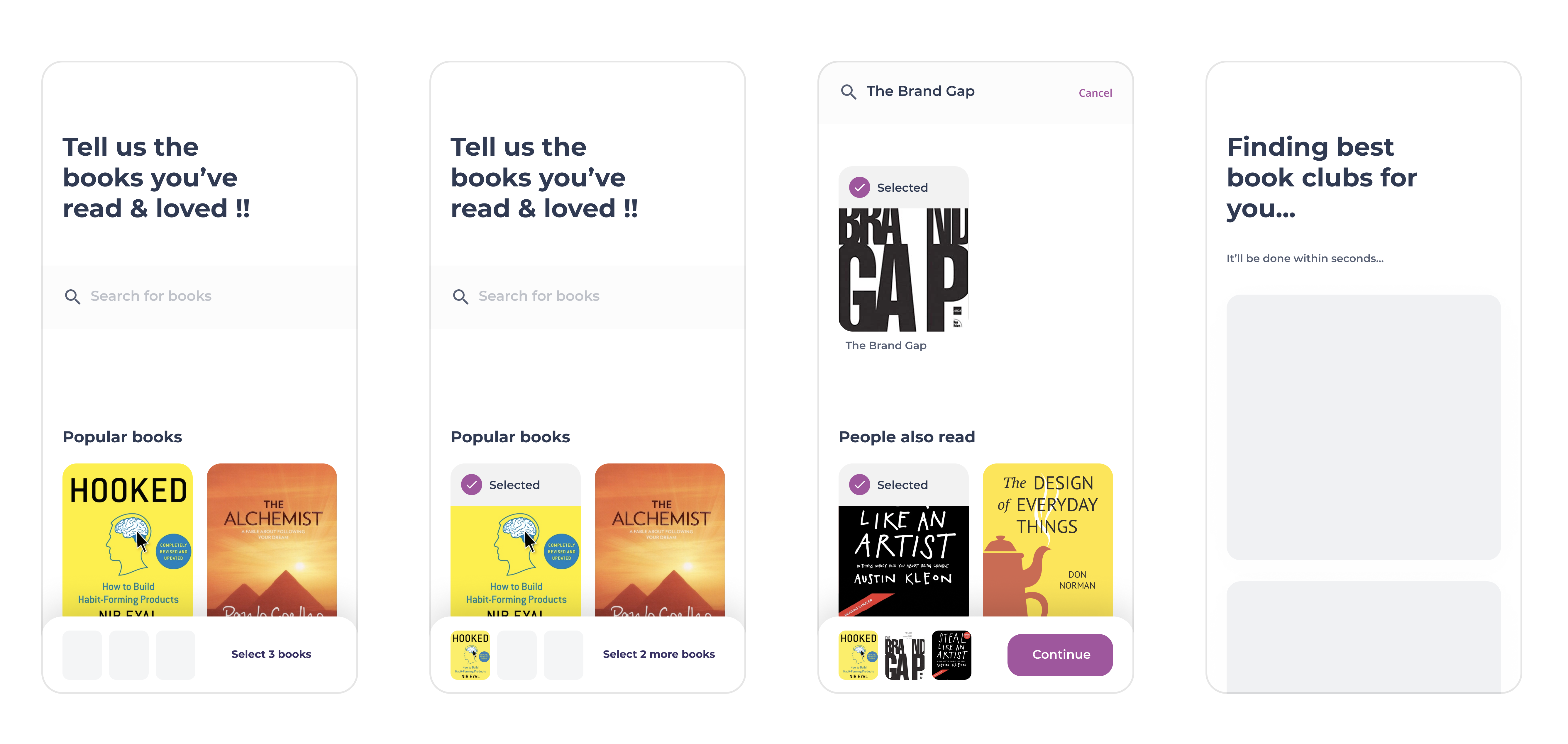 Book Club Design