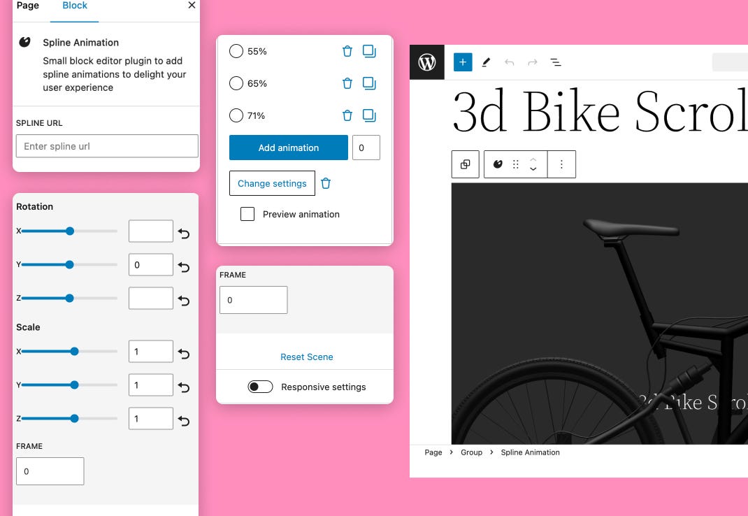 Spline Scroll animation in wordpress | by Anas Niazi | Medium