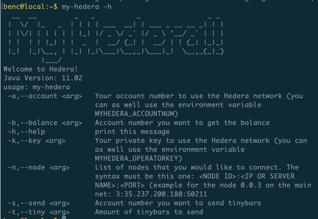 Looking for a Hedera Command Line Tool ? | by Ben Chevallereau | Medium