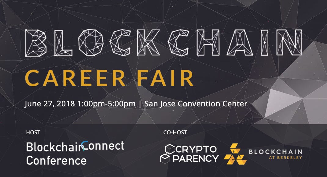 Blockchain Career Fair at Blockchain Connect Conference | by Blockchain ...