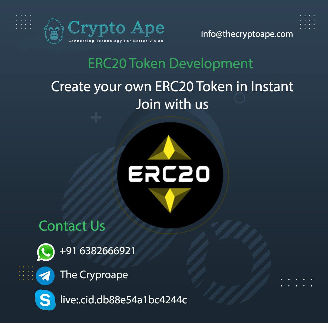 How To Generate Your Own Erc20 Token In Instant By Ellyseperry Medium