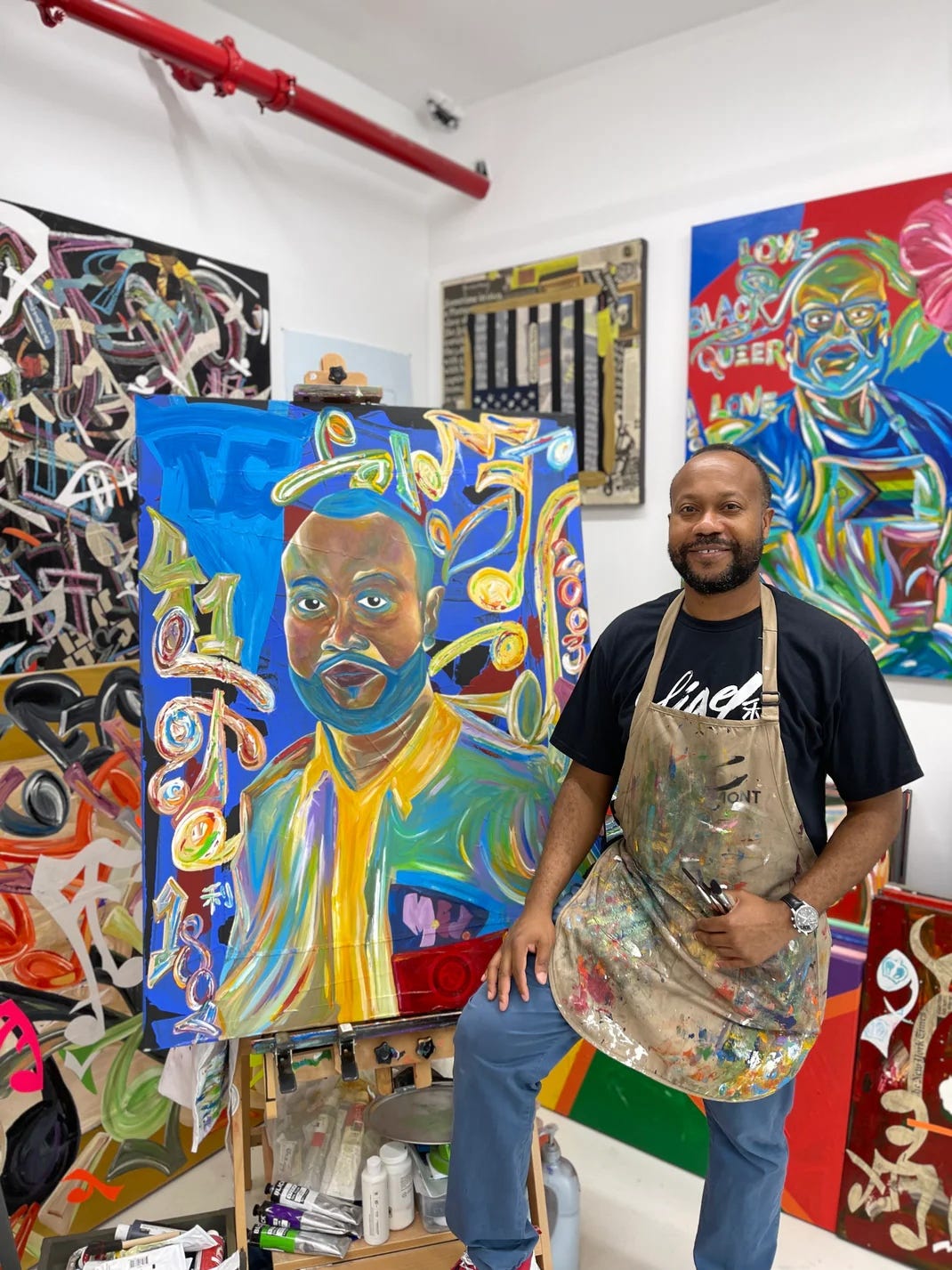 Ligel Lambert: A New Voice in Studio Visit Magazine | by Godson Ansah ...