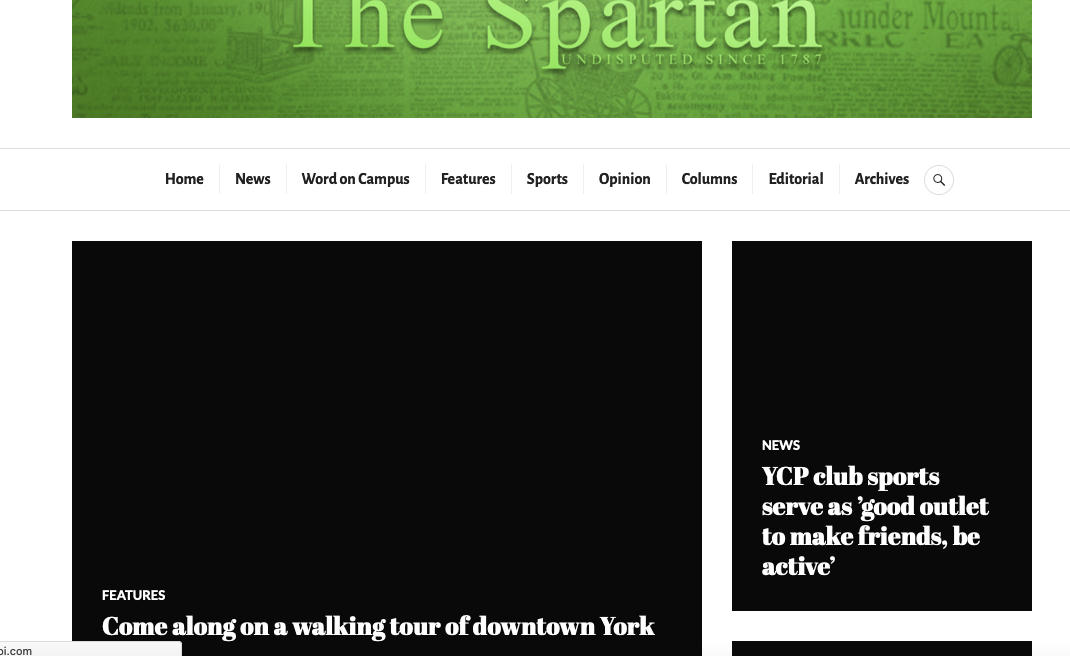 The Spartan has moved to a new site - The Spartan - Medium