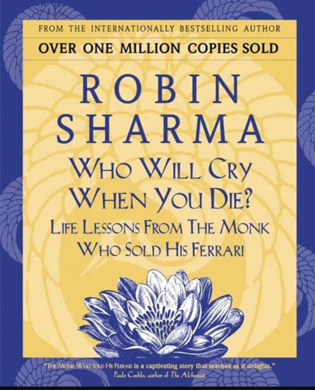 Review of 'Who Will Cry When You Die’, one of the most recommended self ...