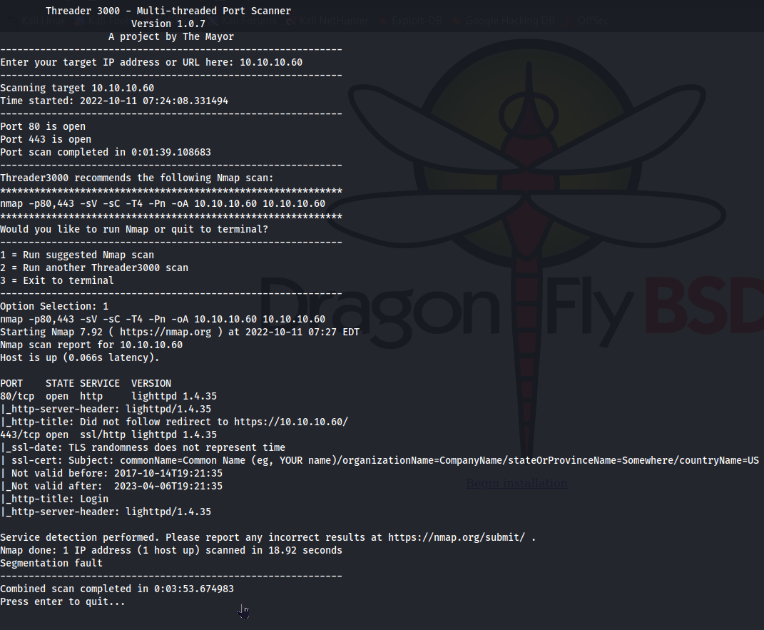 [Linux][Easy][HTB]Sense WriteUp. Initial nmap scan reveals open ports 80… | by Christopher Lia ...