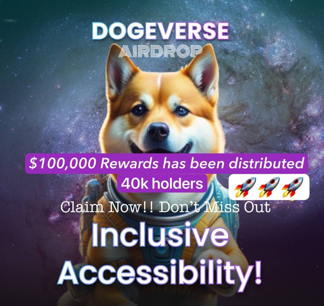 DOGEVERSE GIVEAWAY! GIVEAWAY !! GIVEAWAY !!! 👋 👋 - DOGEVERSE AIRDROP ...