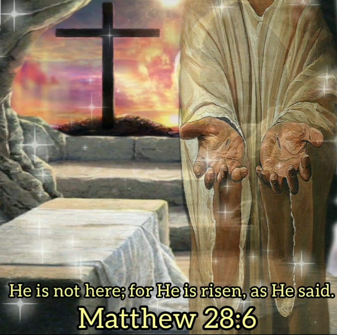 He is not here; for He is risen, as He said. Come, see the place where ...