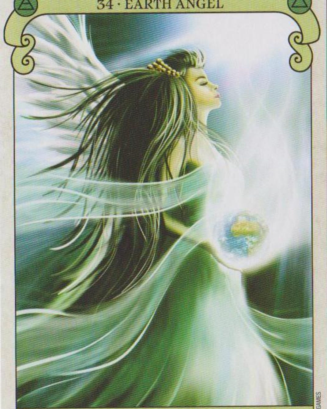Card of the Day: 34 • EARTH ANGEL | by Norma Louise Rasmussen ...