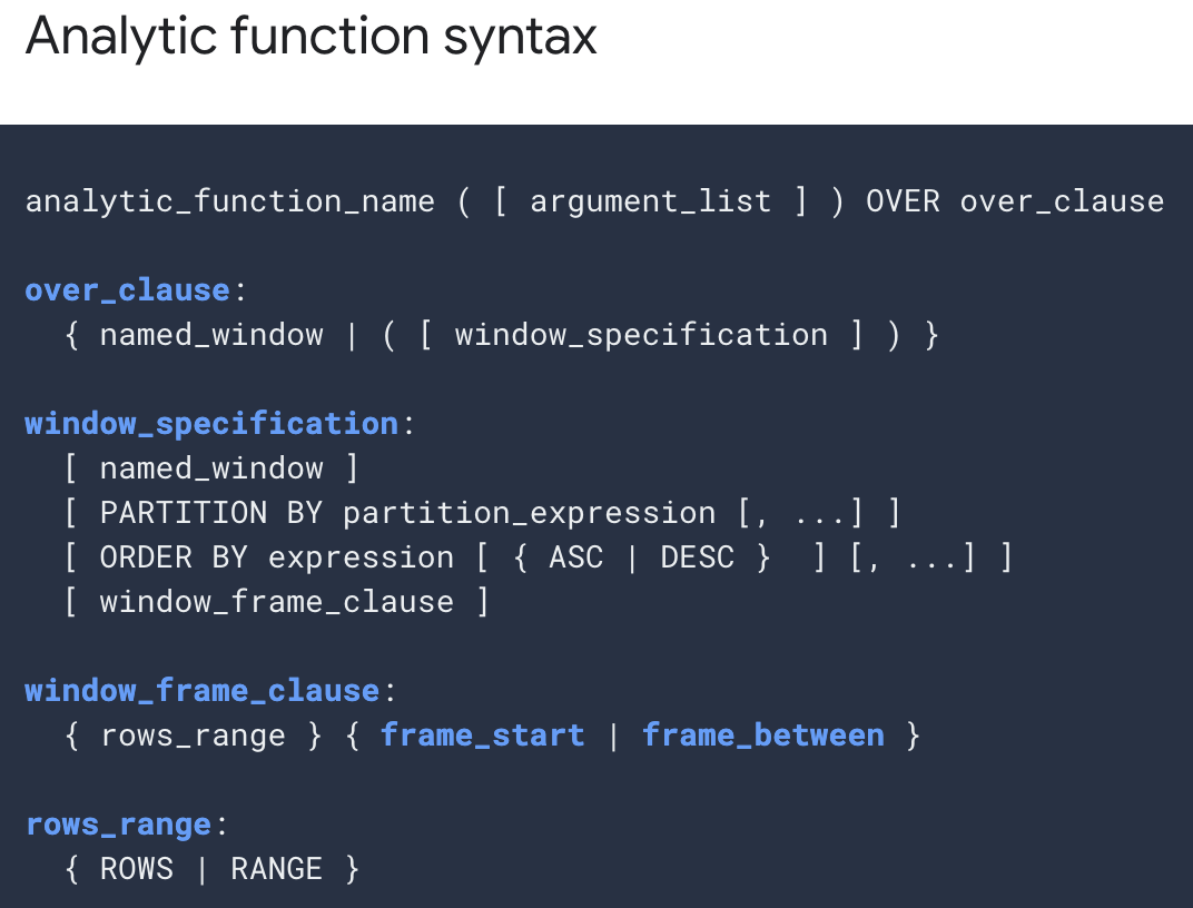 Scaling Google BigQuery analytic functions | by Razvan Culea | Google Cloud - Community | Medium