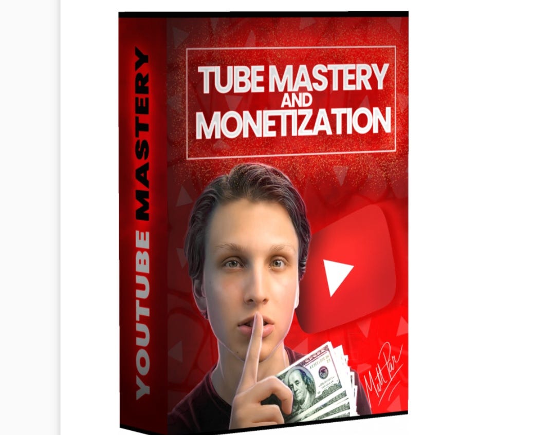 Revolutionizing YouTube Success: A Deep Dive into Tube Mastery and Monetization by Matt Par ...