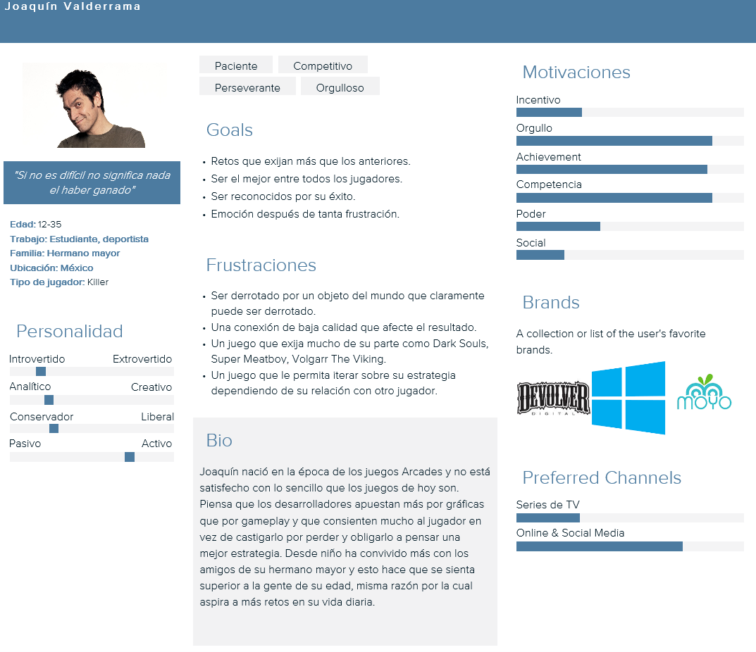 User Persona. User Persona es un formato que permite… | by Andrés ...