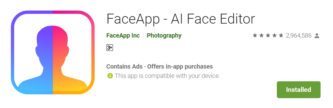 聊聊FaceApp吧！. 你的數位軌跡不是你身體的延伸。應該要是嗎？ | by K9 | Medium
