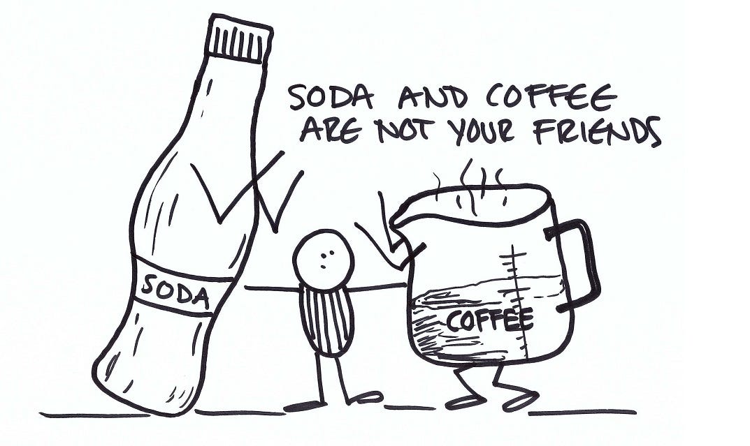 Soda And Coffee Are Not Your Friends; But Water Is | by Ryan Foland ...