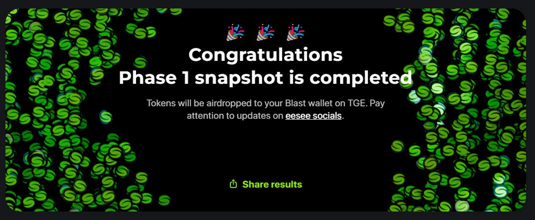 Join the eesee.io Airdrop Phase 2 | by Tricola | Apr, 2024 | Medium