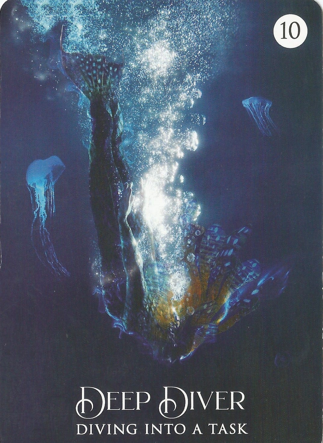 Deep Diver. Your daily Oracle Card | by Samritchieangelguide | Medium