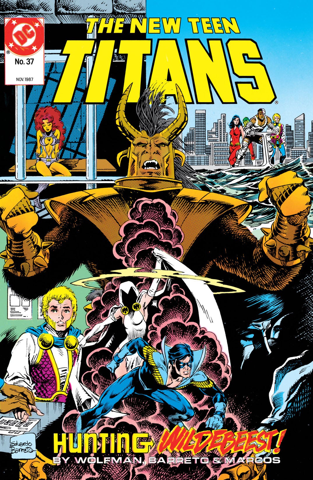 Wildebeest and Godiva aren’t exactly in Trigon or Deathstroke’s league ...