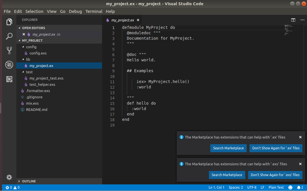 Elixir Development with Visual Studio Code | by Rafael Gutierrez | Medium