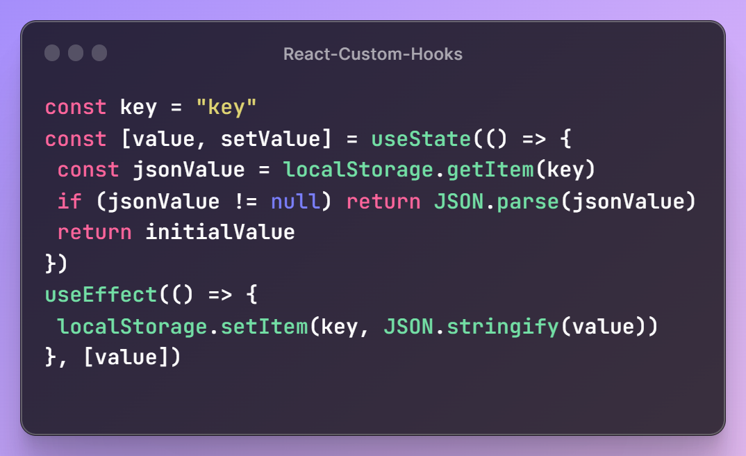 Unleashing the Power of Custom Hooks in React | by Aditya Armal ... Unleashing the Power of Custom Hooks in React | by Aditya Armal ...