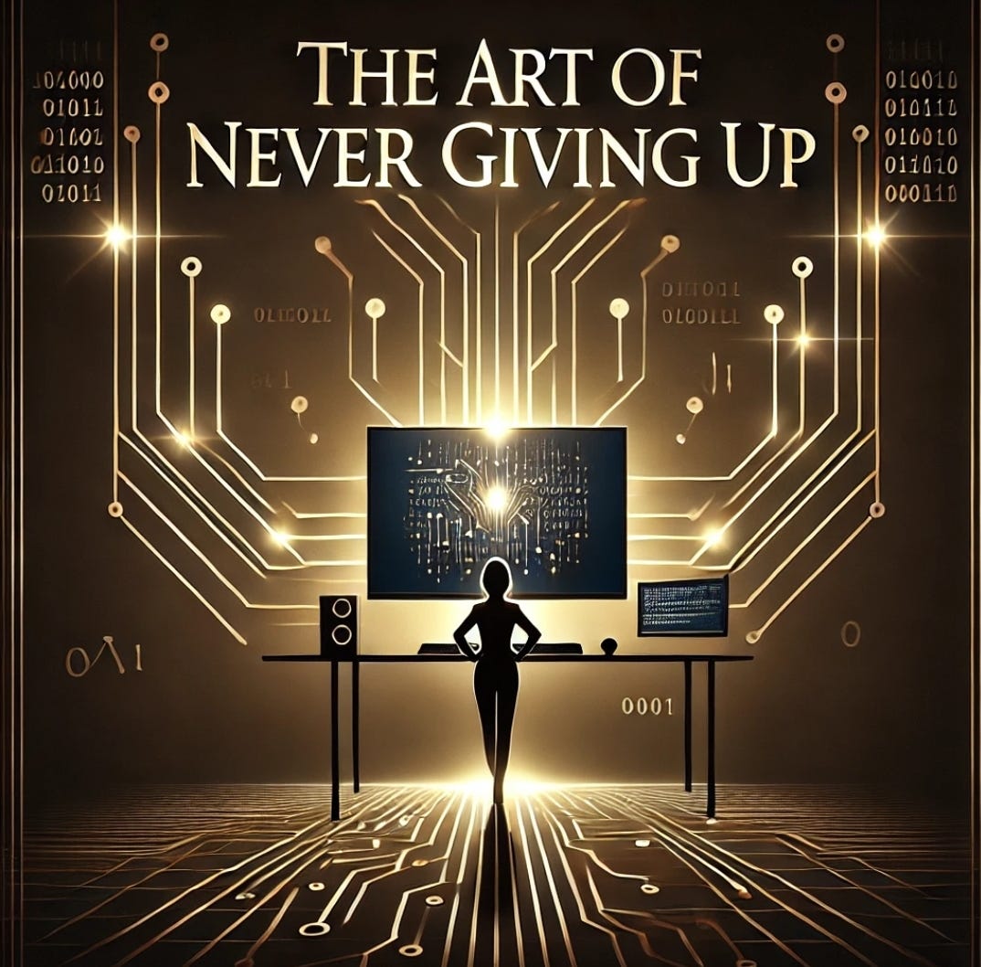 The Art of Never Giving Up: A Life Lesson from Computer Science | by ...