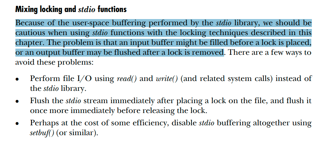 Understanding the Risks of Using stdio Functions with Locking ... Understanding the Risks of Using stdio Functions with Locking ...