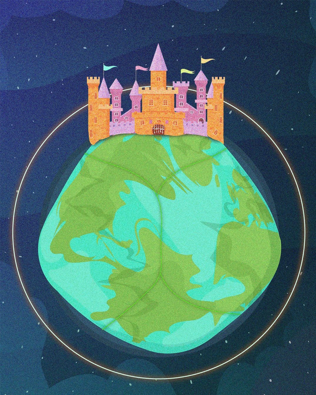 Planet Urth. From above, the planet of Urth looks… | by Unpersons | Medium