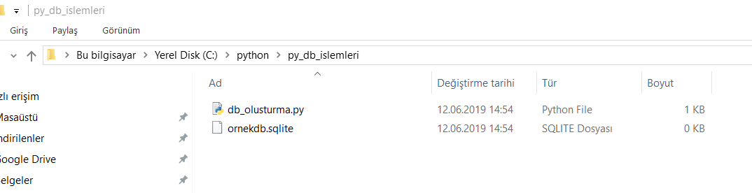 Python SQL Lite işlemleri. Python ve SQL Lite veri tabanı… | by Haktan ...