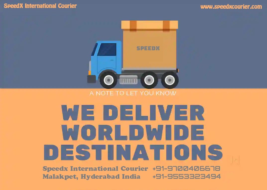 Send Your Courier to SINGAPORE from India Fast and Easy with SpeedX ...