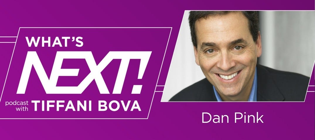 Dan Pink on Choices, Timing, and Strategy | by Tiffani Bova | Medium